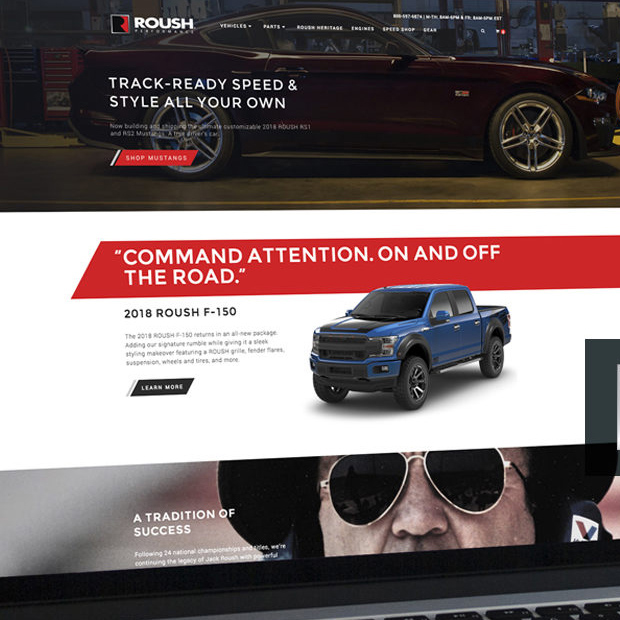 Roush Performance: eCommerce Website - NewFoundry